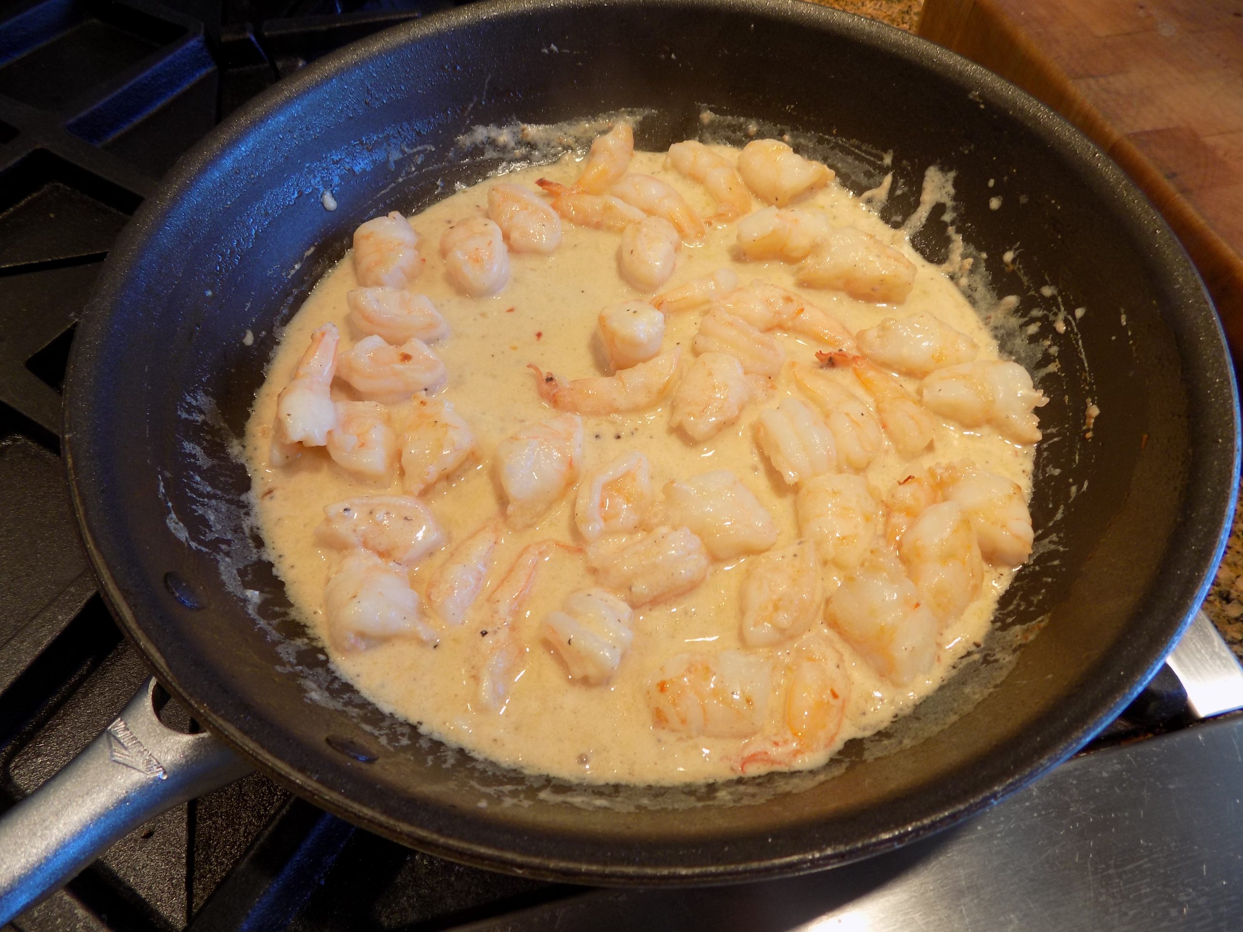 CREAMY GARLIC SHRIMP CHEZ CARR CUISINE